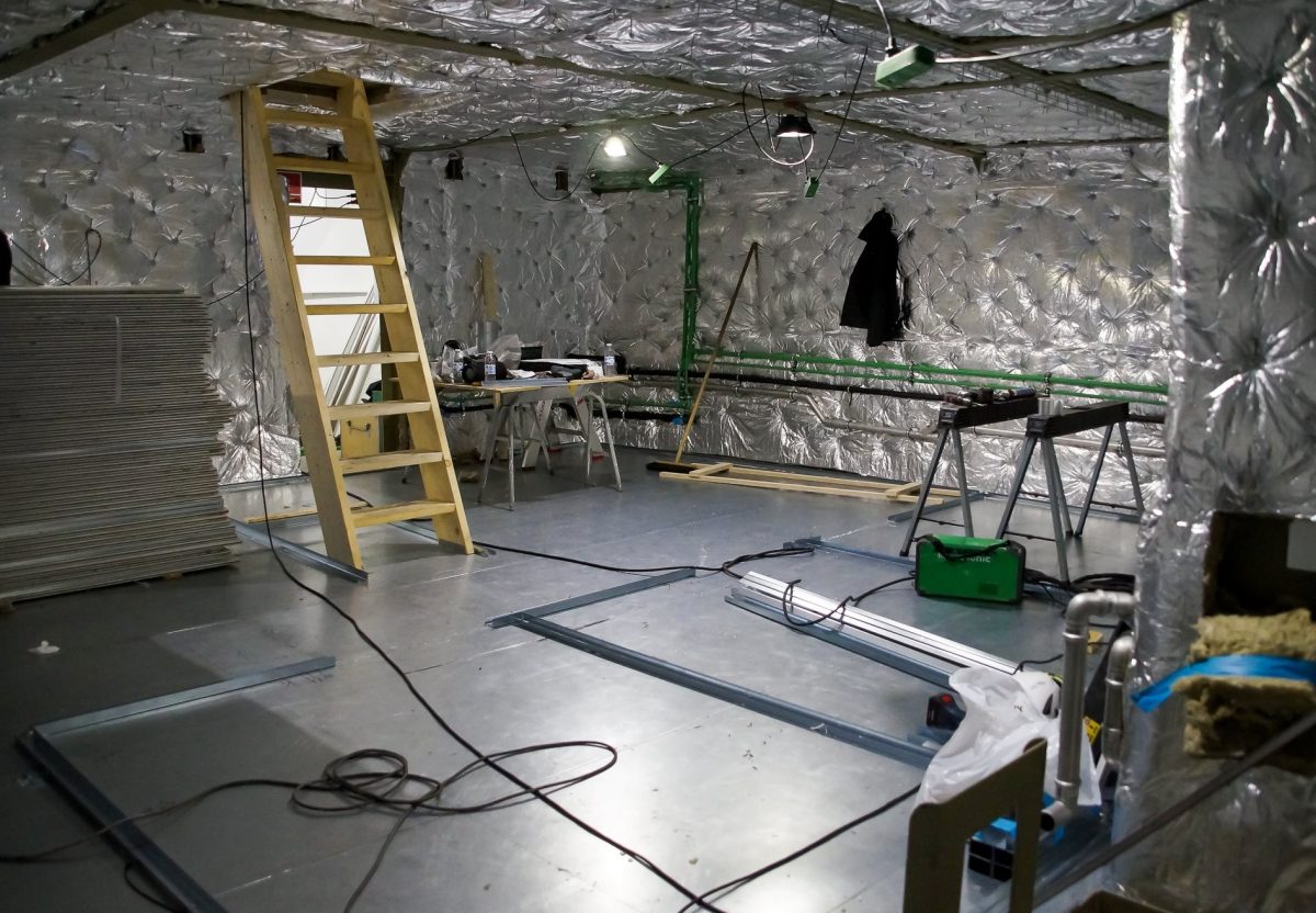 Marine insulation - All types of insulation, throughout the ship