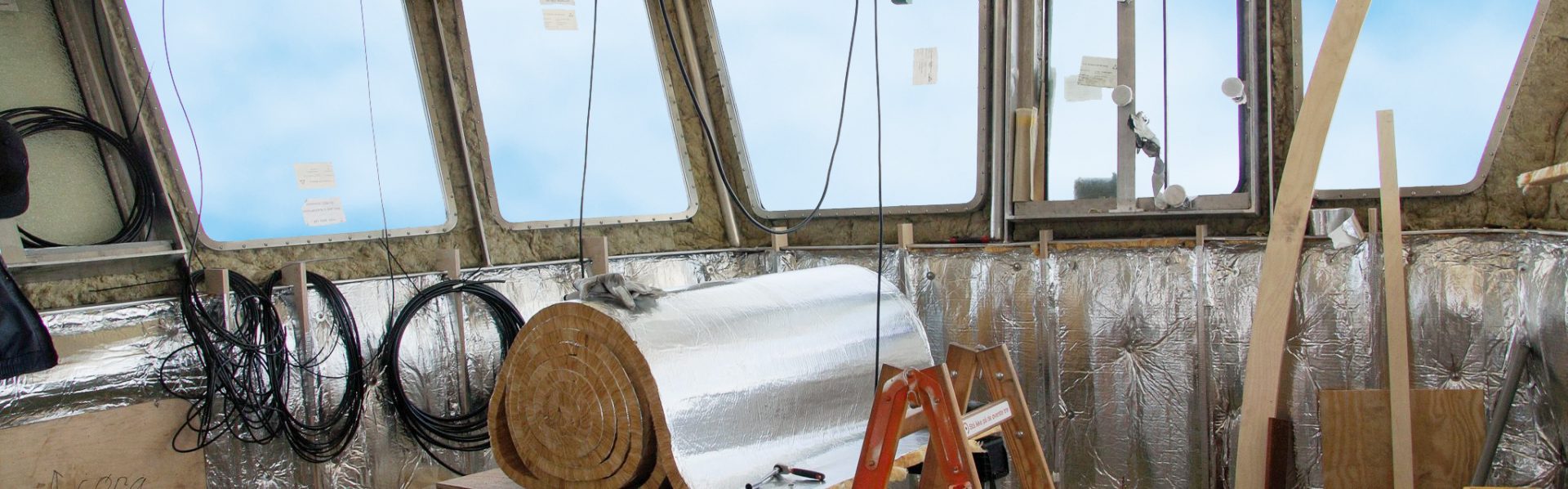 Marine insulation - All types of insulation, throughout the ship